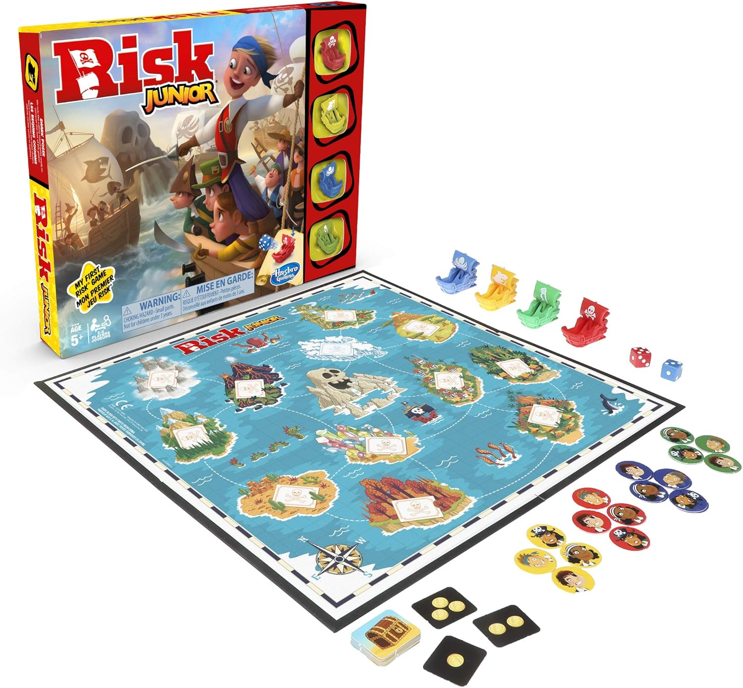 Buy Risk Junior Fun Board Game Pakistan | Kids Strategy Territory Game ...